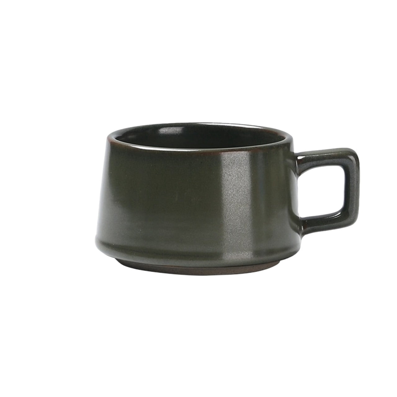 Home Black Coffee Cup Milk Breakfast Restaurant Ceramic Commercial Mug ...