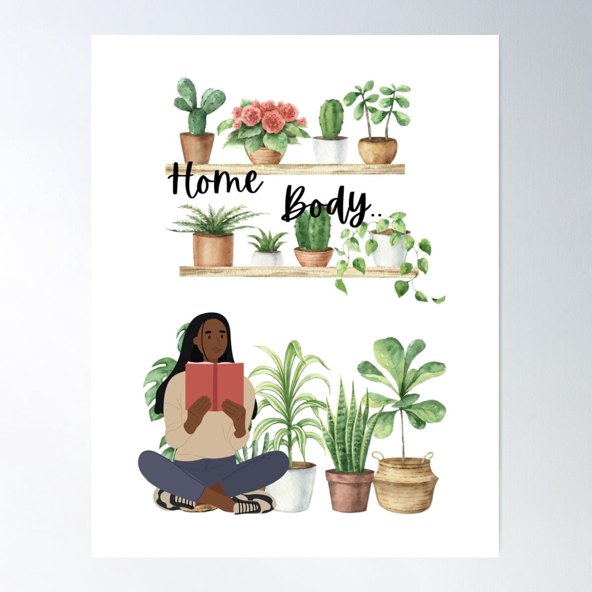 Home Body Poster Wall Art, Modern Wall Decor For Living Room Bedroom ...