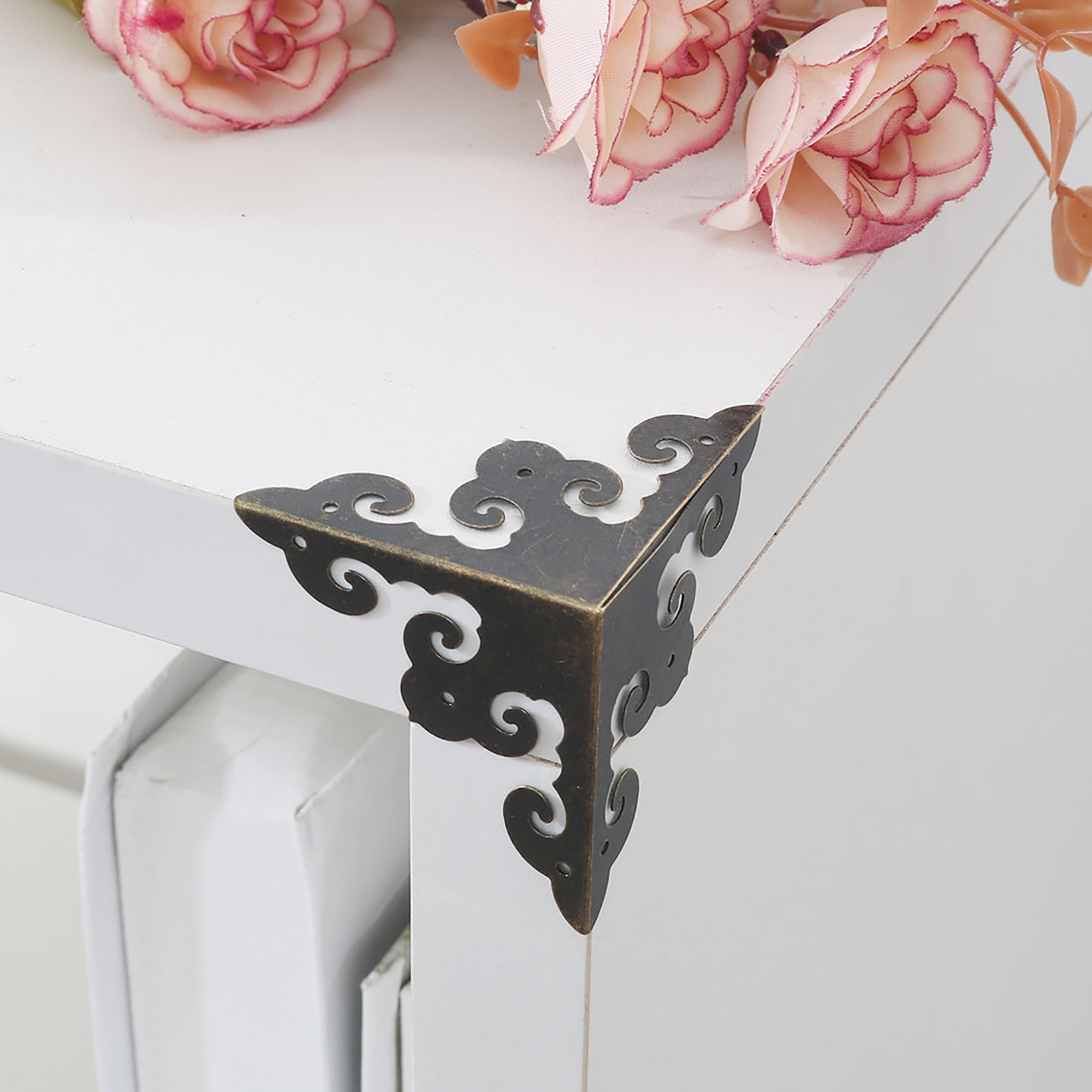 Home Box Corner Protector Edge Protector Vintage Triangle Frame Box ...