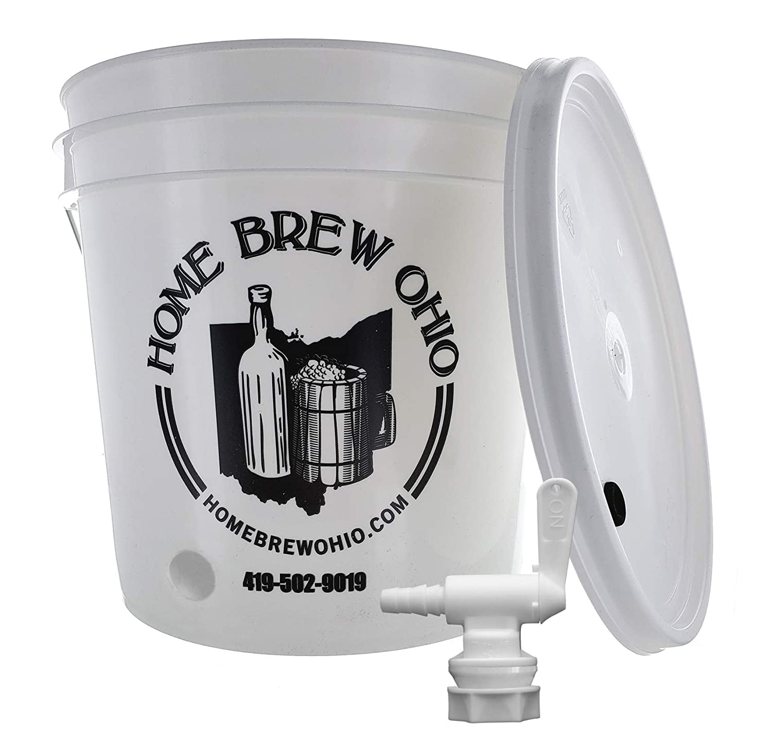 Home Brew Ohio 2 Gallon Party Bucket Dispenser - Walmart.com