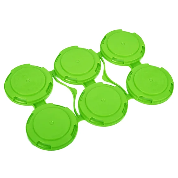 Home Brew Ohio 6 Pack Beer Can Holder Tropical Lime Standard Six-Pak ...