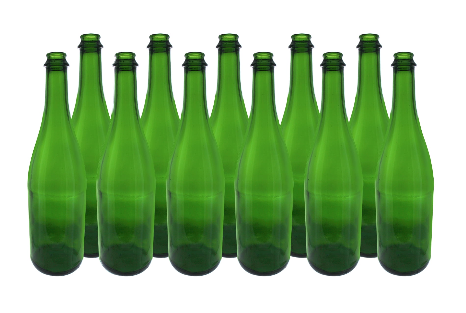 Home Brew Ohio 750ml Green Champagne Bottle Case of 12 - Walmart.com