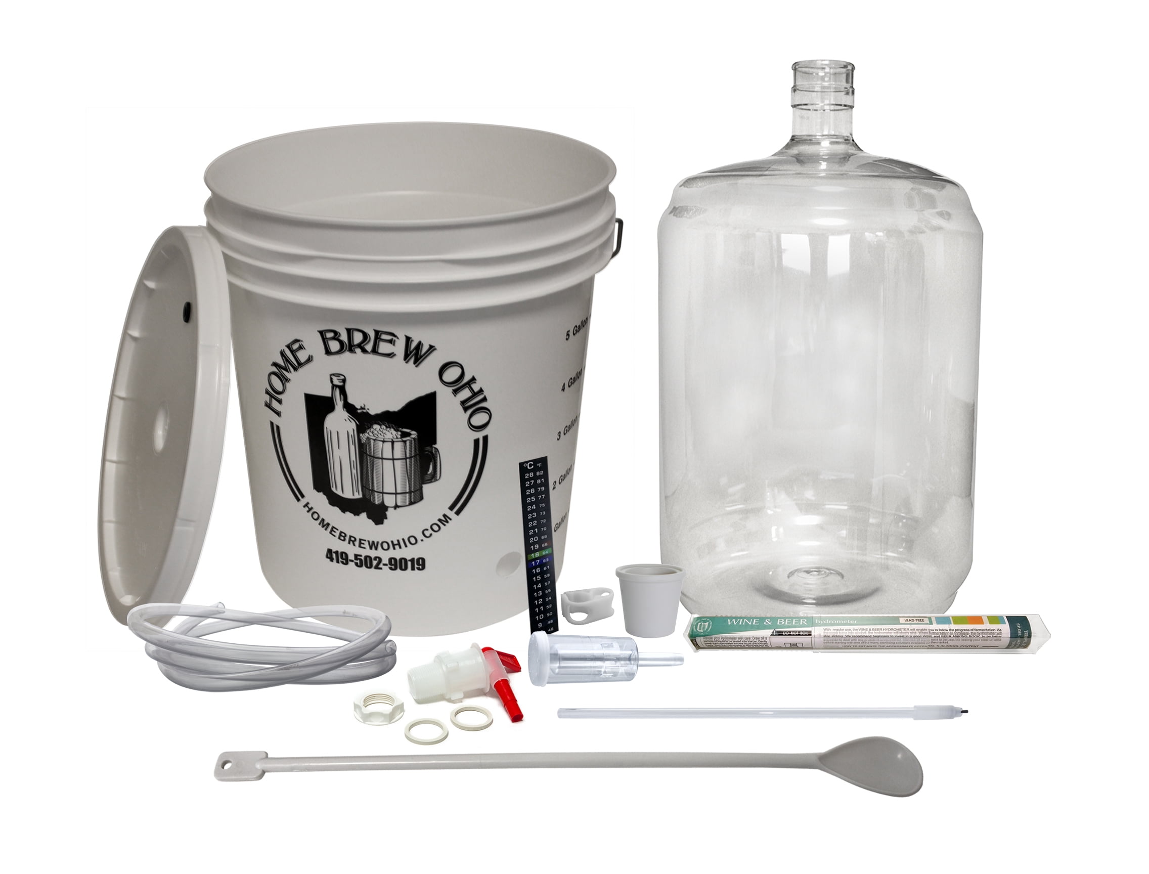 Complete Homemade Wine Making Supplies: Basic Home Brewing Equipment ...
