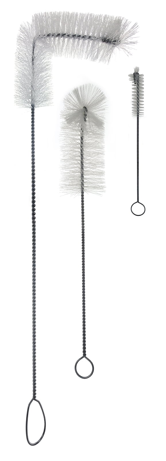 Home Brew Ohio Brush Bundle - Glass Carboy Brush, Airlock Brush, Bottle ...
