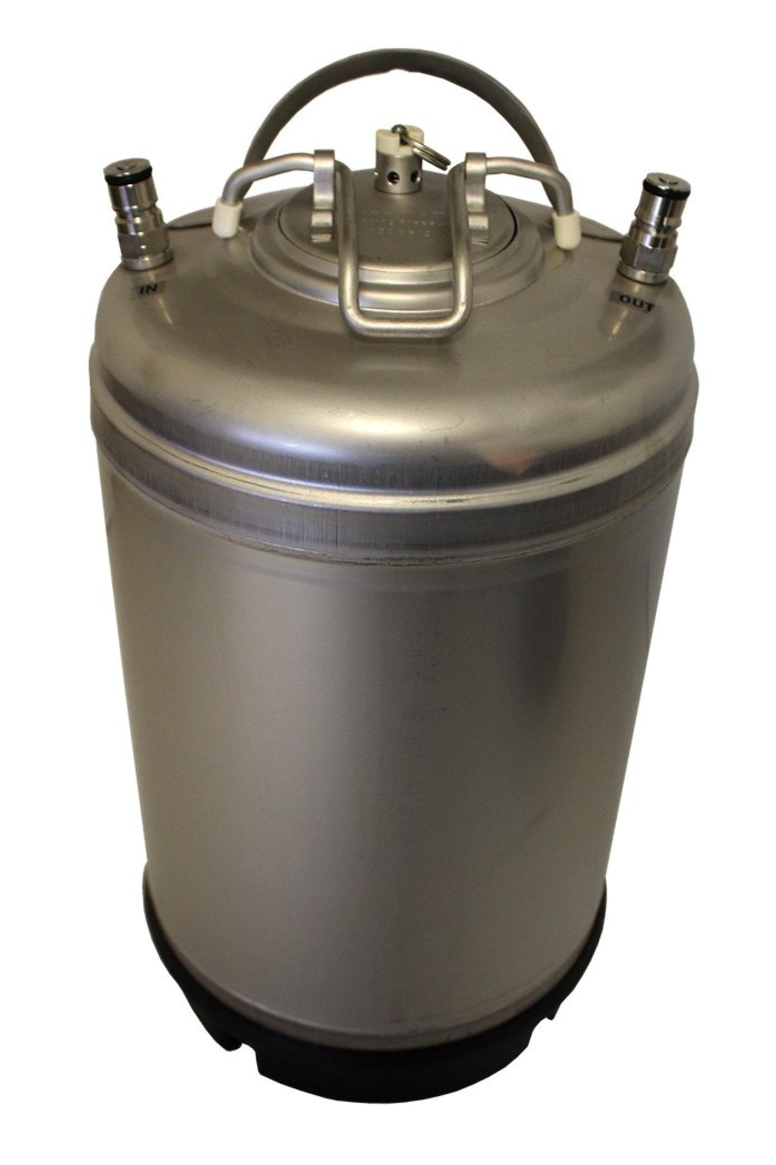 Home Brew Ohio CKN3-SH 3 gal Keg New Lock Beer, Soda or Tea, Silver ...