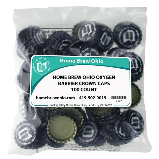 Home Brew Ohio Logo Crown Caps 100 count - Walmart.com