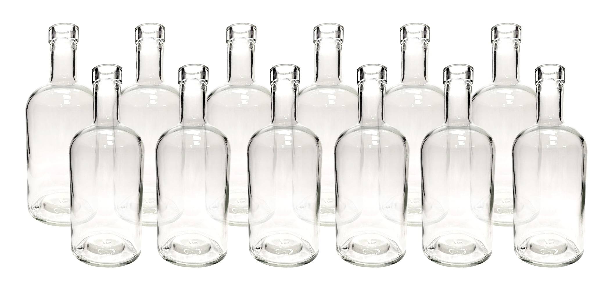 Home Brew Ohio Oregon Liquor Bottles Set of 12 - Walmart.com