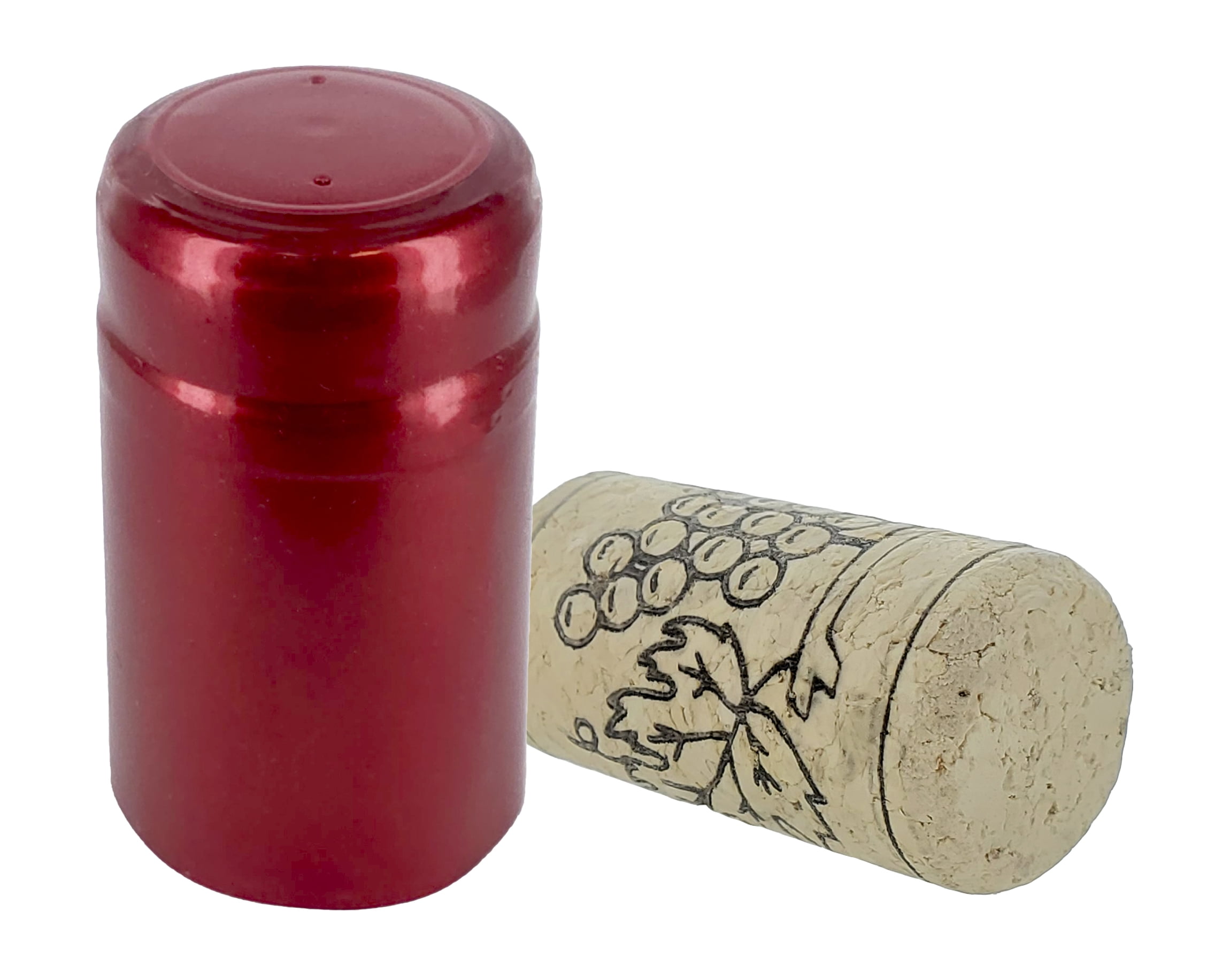 Home Brew Ohio Professional Cork-PVC Package (Metallic Red) - Walmart.com