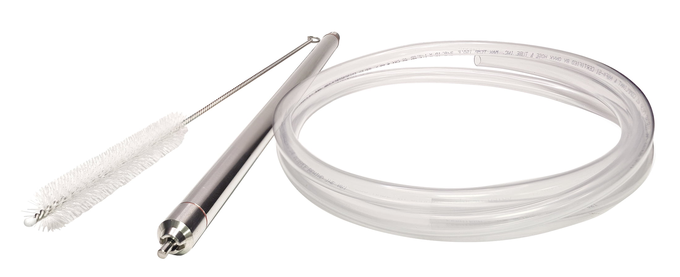 Home Brew Ohio Stainless Steel Bottle Filler With Brush And 6 ft. Of ...