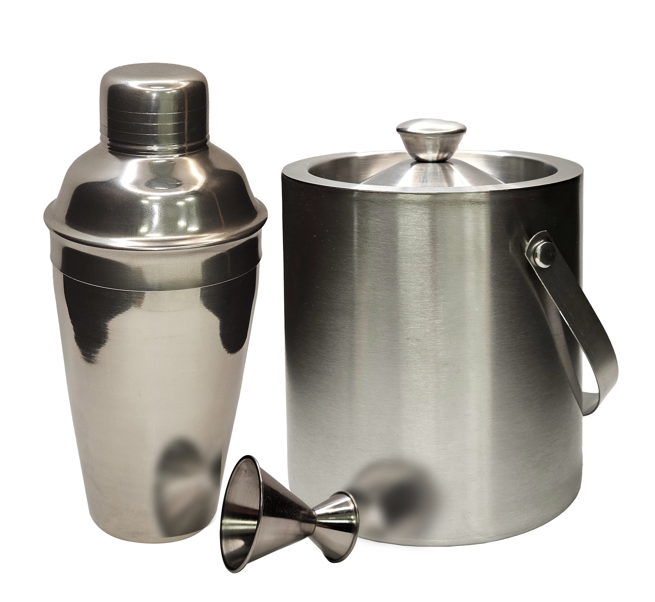 Home Brew Ohio Stainless Steel Cocktail Shaker 500ml, Double Walled Ice ...