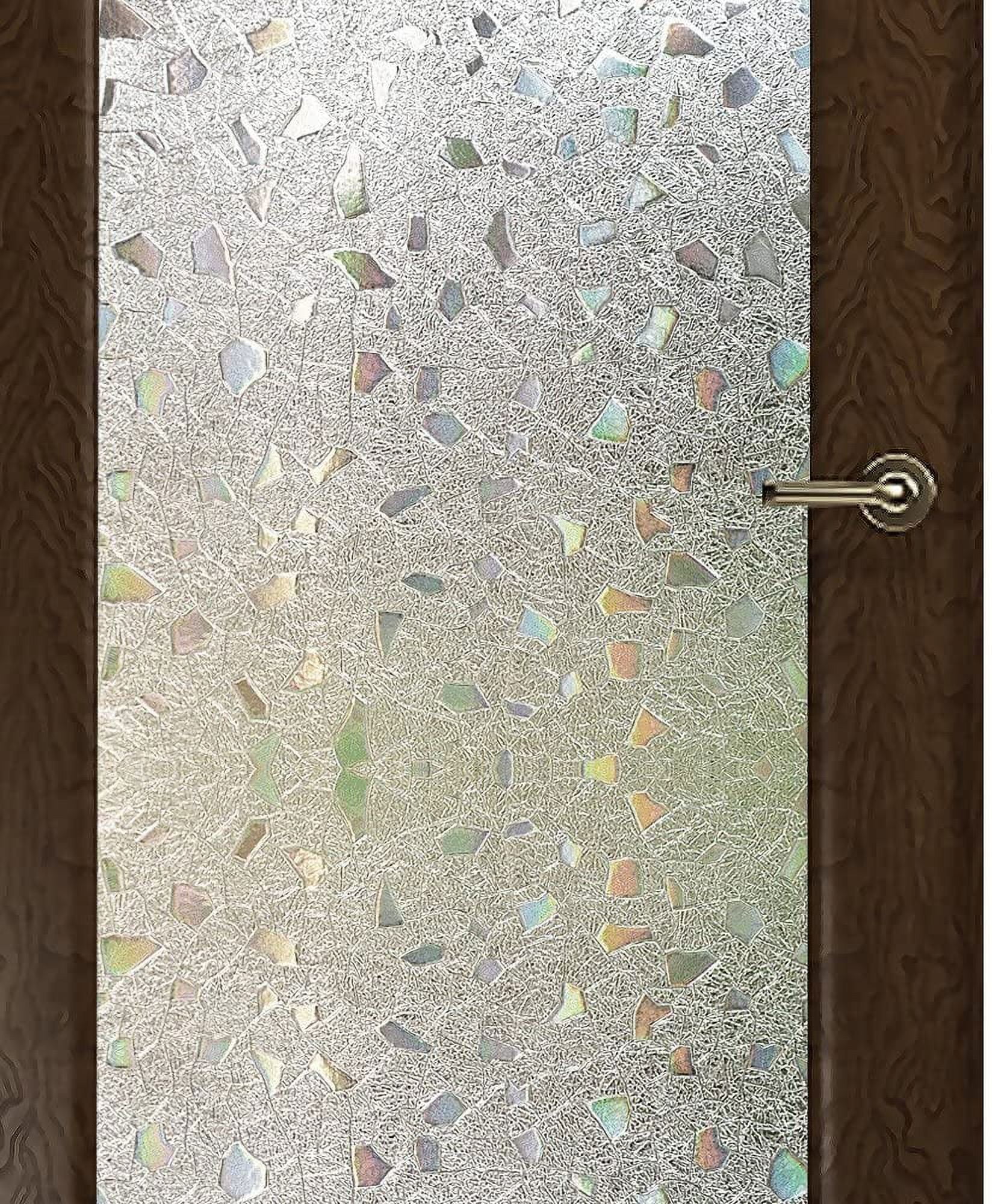 Home Cal 4 Rolls Window Privacy Film No Glue Self Static Cling Window ...