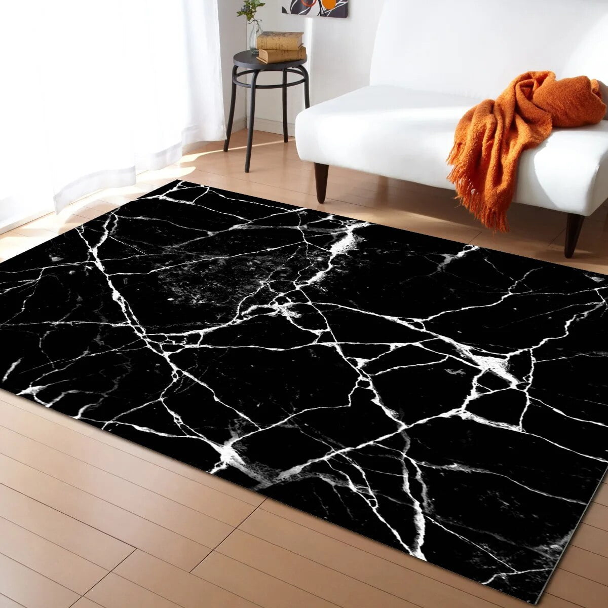 Home Carpet Abstract Marble Texture Carpets for Living Room Anti-slip ...
