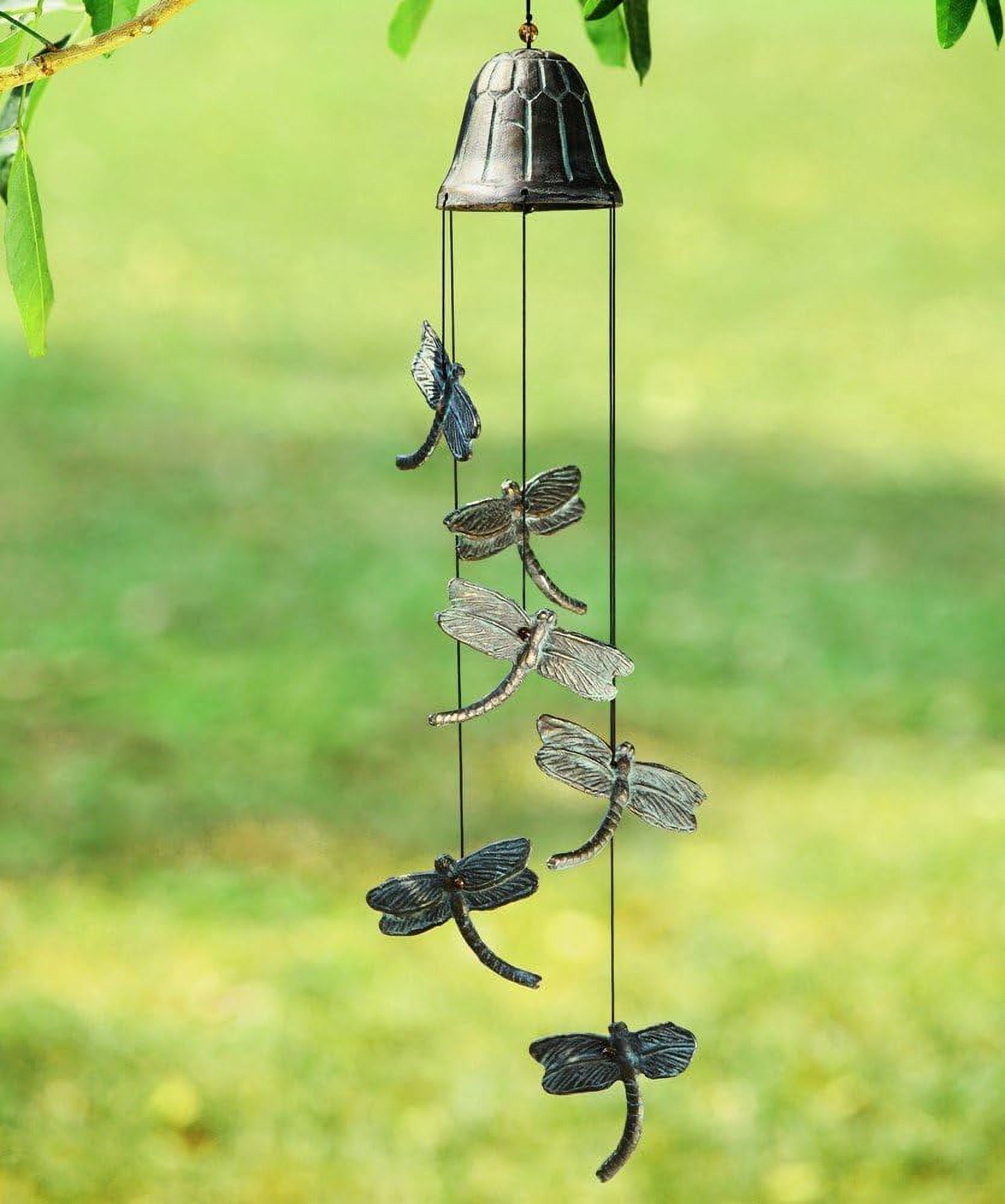 Home Cast Iron Swooping Dragonfly Windchime - Walmart.com