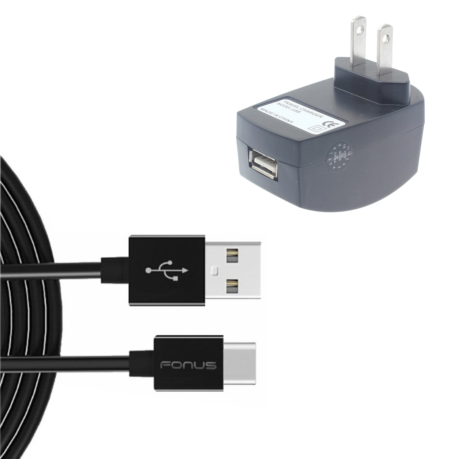 Home Charger 6ft Long USB-C Cable for Motorola Razr Ultra (2025) - Wall ...