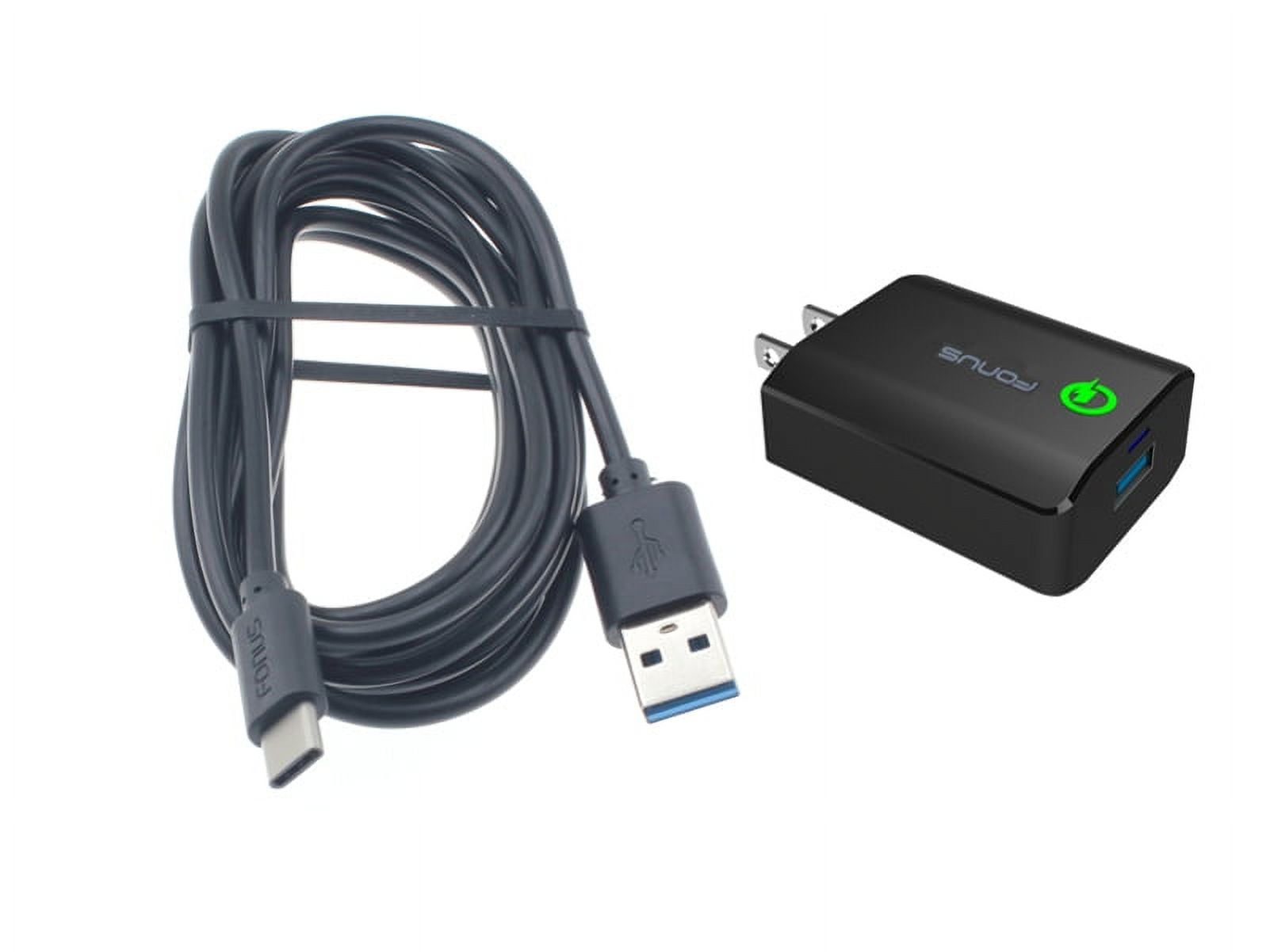 Home Charger for Samsung Galaxy A50/A20/A10e - 18W Fast 6ft USB Cable ...