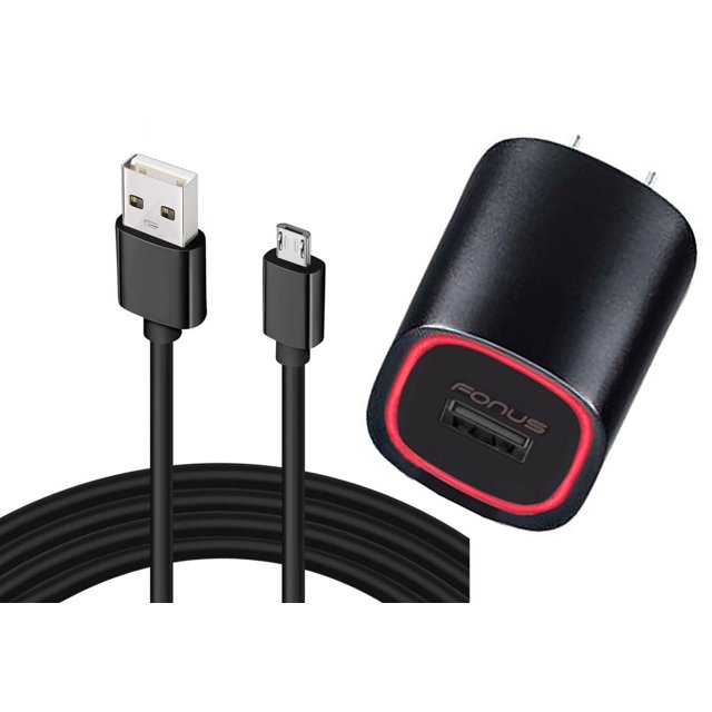 Home Charger for TCL ION Z - Fast 18W 6ft Cable Micro USB Power Adapter ...