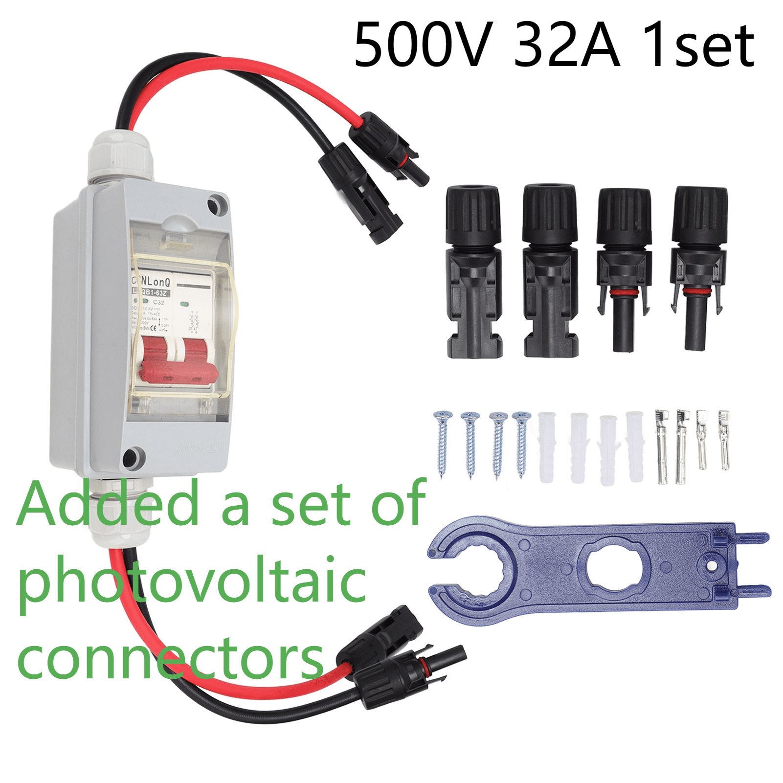 Home Circuit Breaker Circuit Breaker Circuit Breaker MCB 2P DC 500V 32A ...