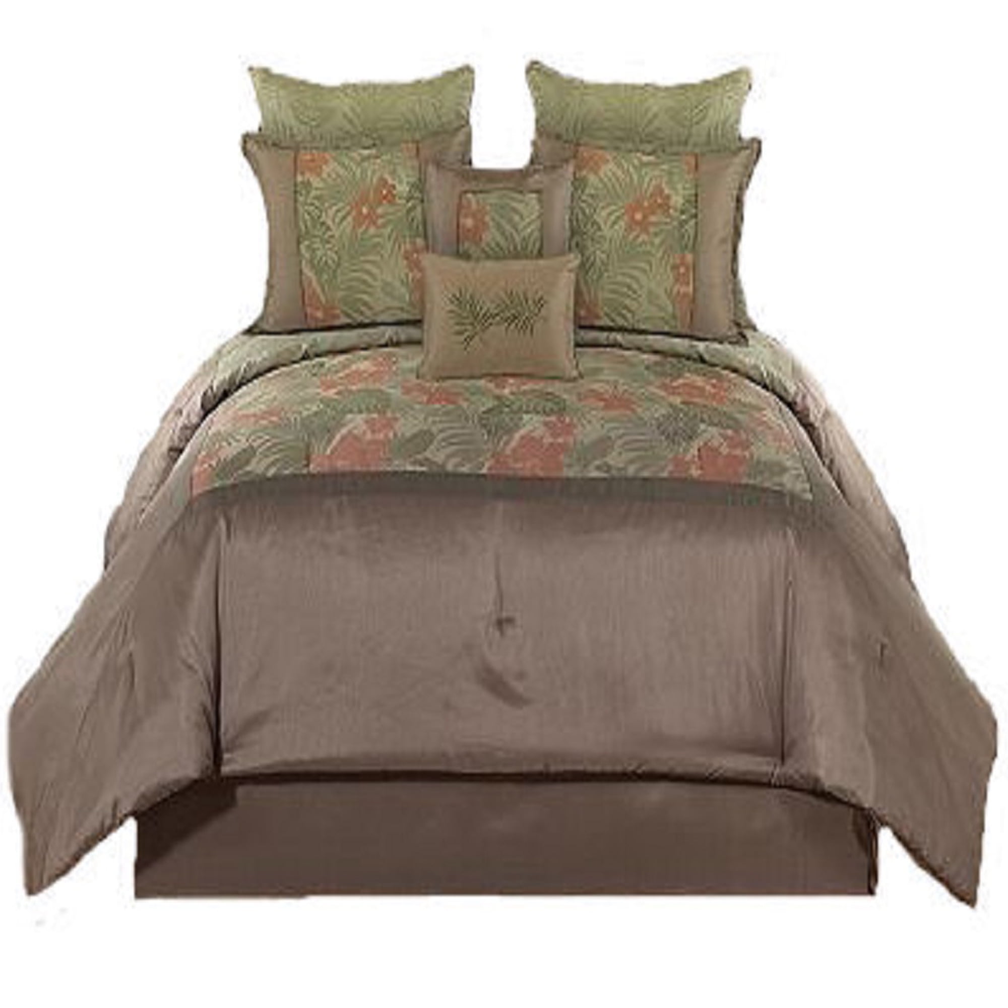 Home Classics Key Largo Reversible 8 Piece Comforter Bedding Set ...