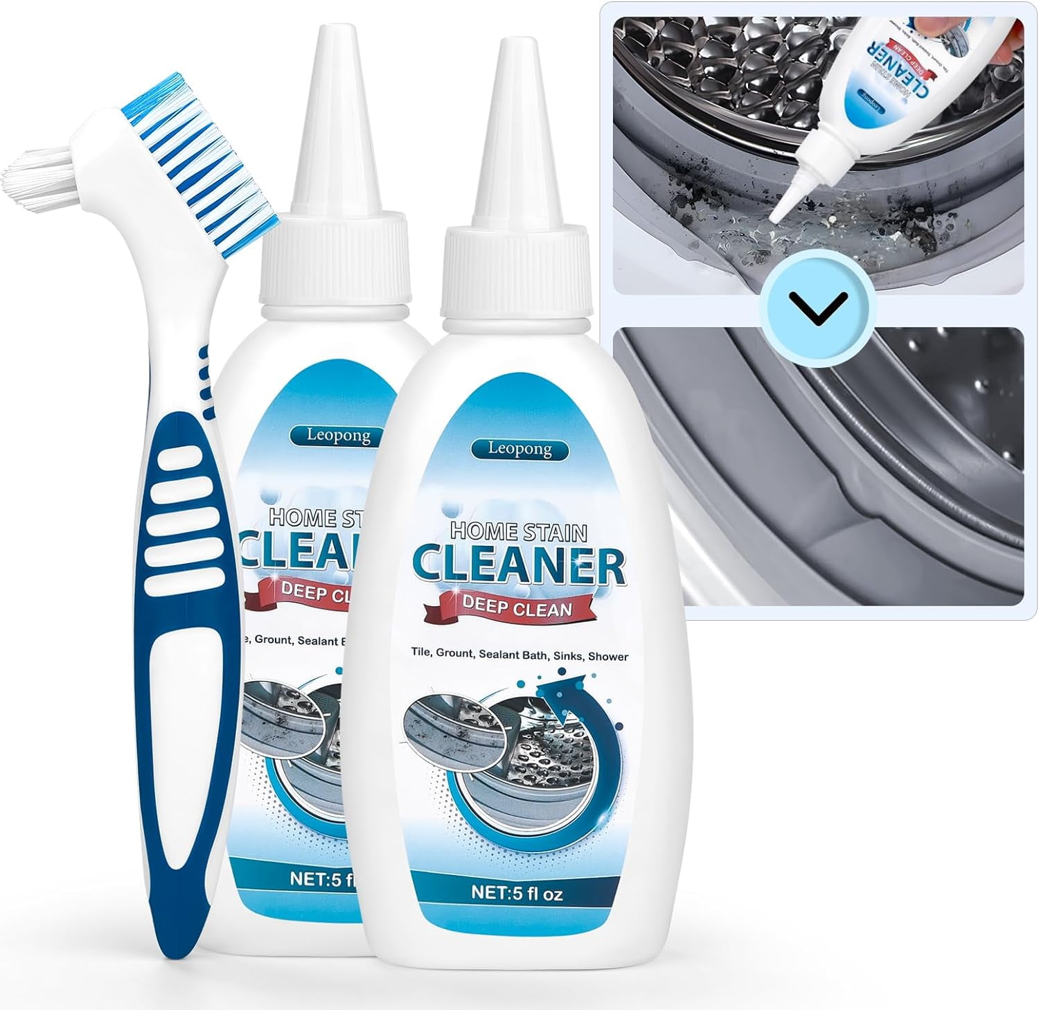 Home Cleaner Gel, Cleaner for Washing Machine, Refrigerator Strips ...