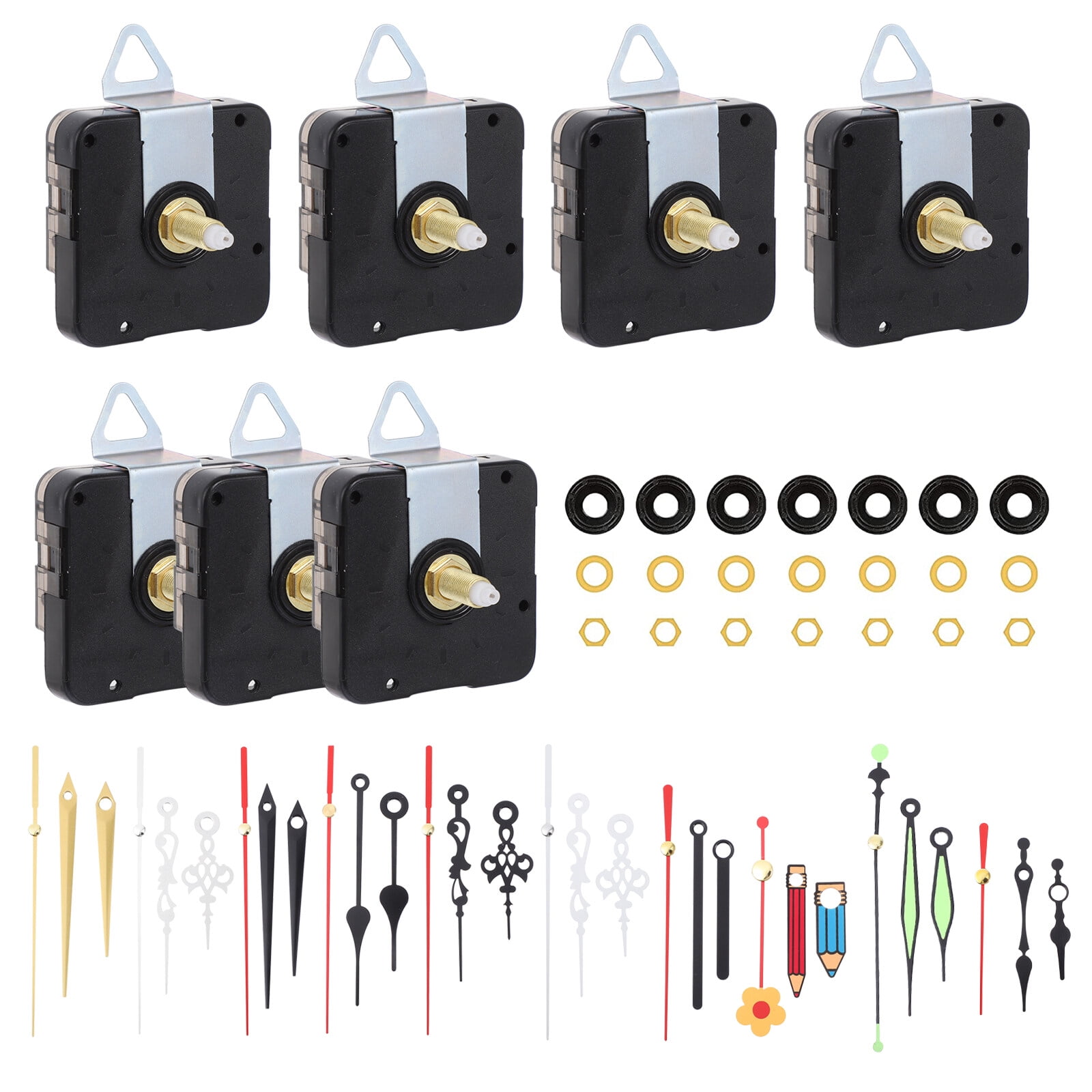 BESTONZON High Torque Quartz Timing Clock Mechanism Kit 7 Sets 5.2X2 ...