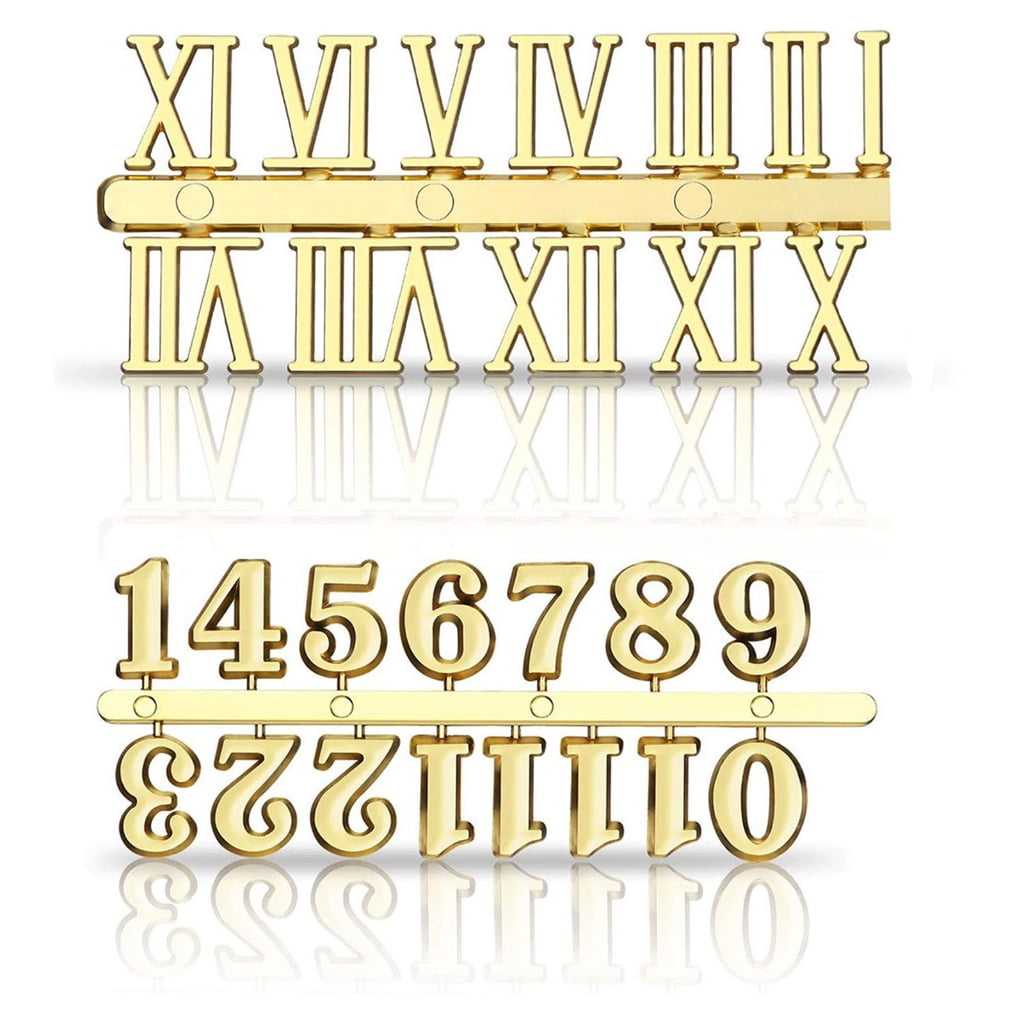 Home Clock Refurbishing Numerals Kits Clock Watch Repair Replacement ...