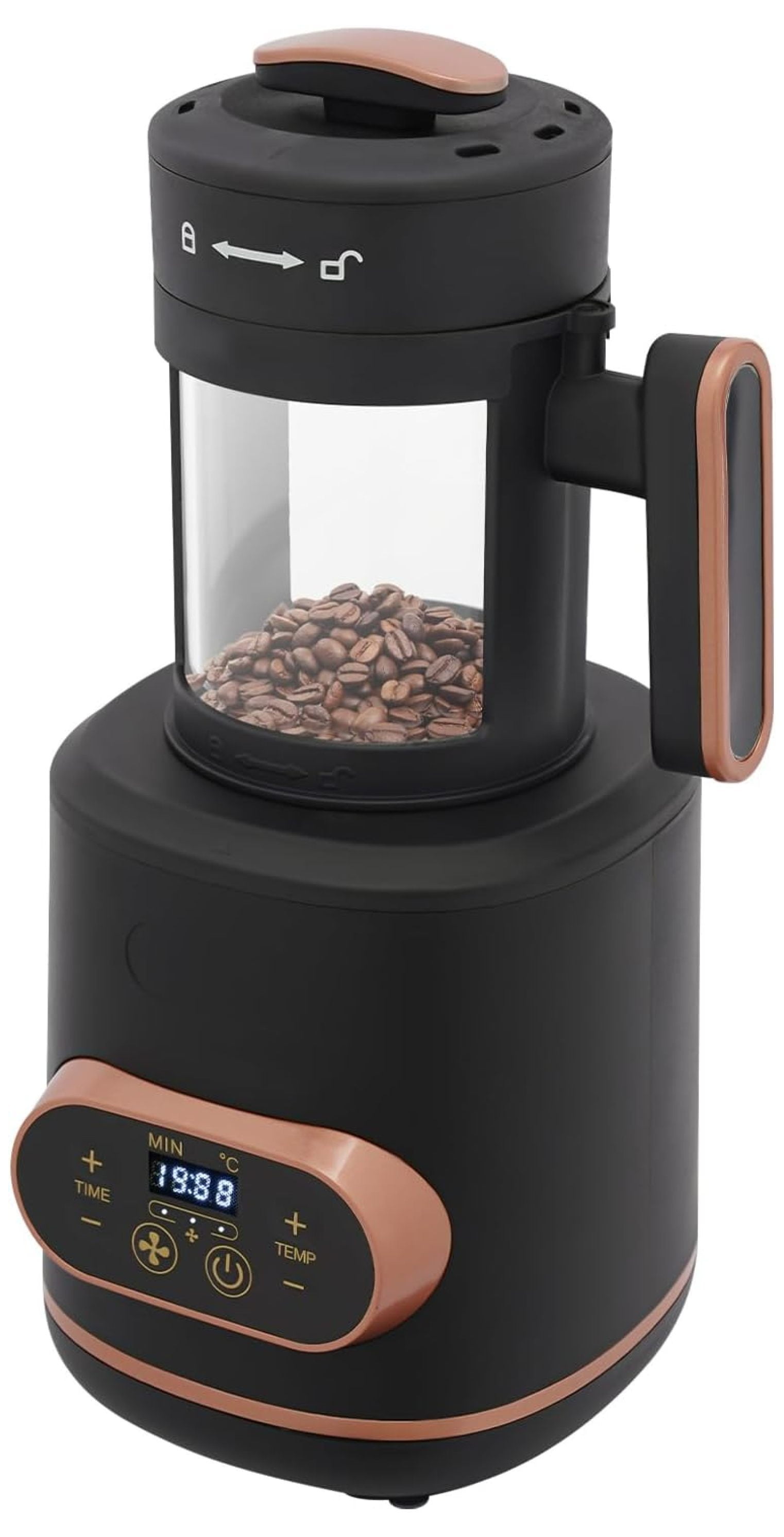 Home Coffee Bean Roaster, 1500W 100g Coffee Roasters with Coffee Bean ...