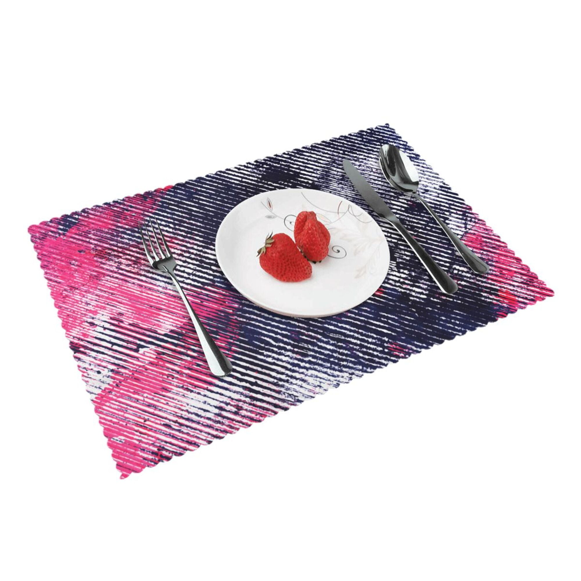 Home Color Paint Punk Wind Texture Background Placemats Set Of 4 ...