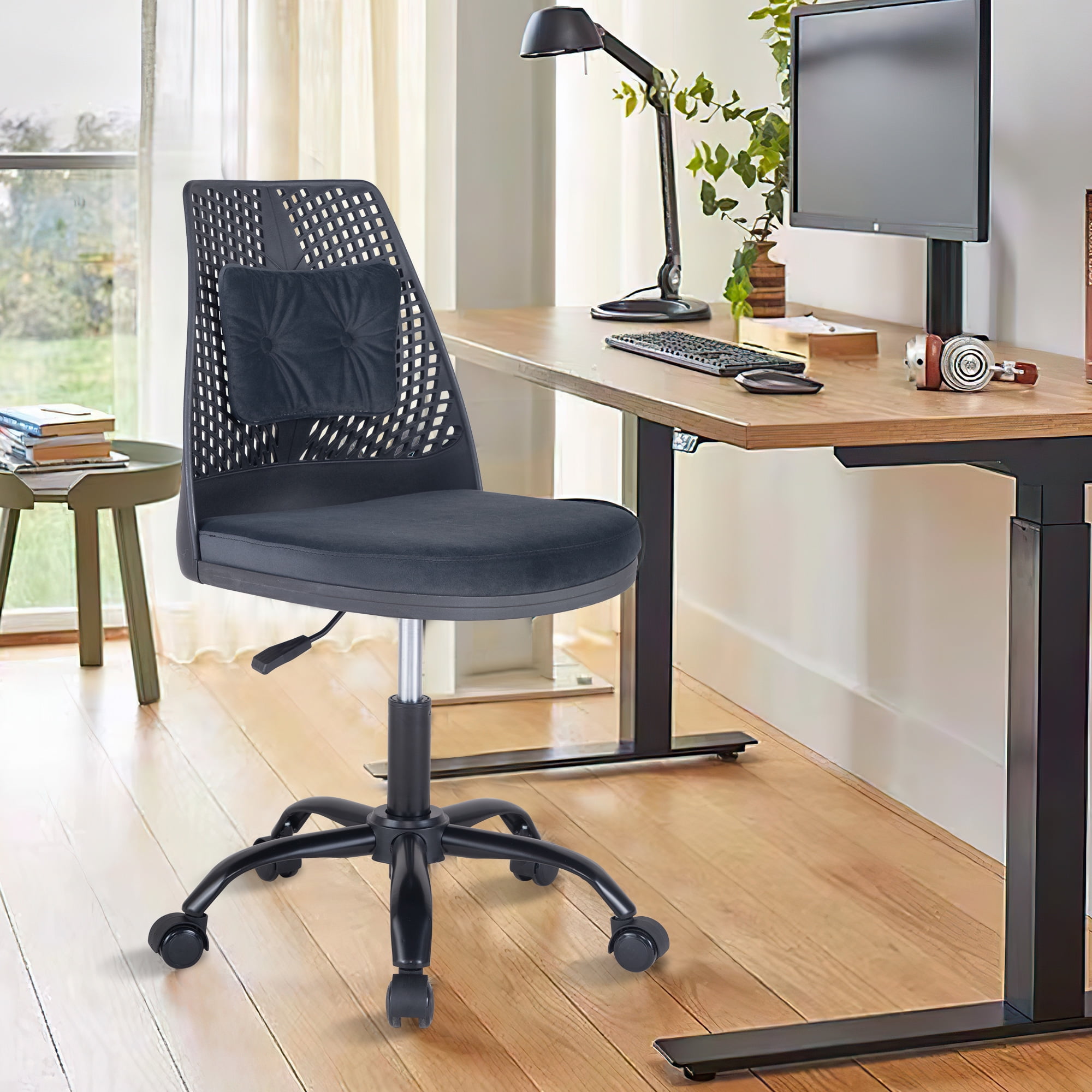Home Computer Desk Chair, SYNGAR Swivel Office Chair with Adjustable ...