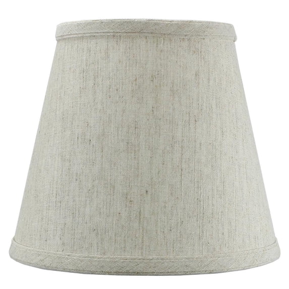 Home Concept Signature Empire Lamp Shade, 5x8x7, Textured Oatmeal Hard ...