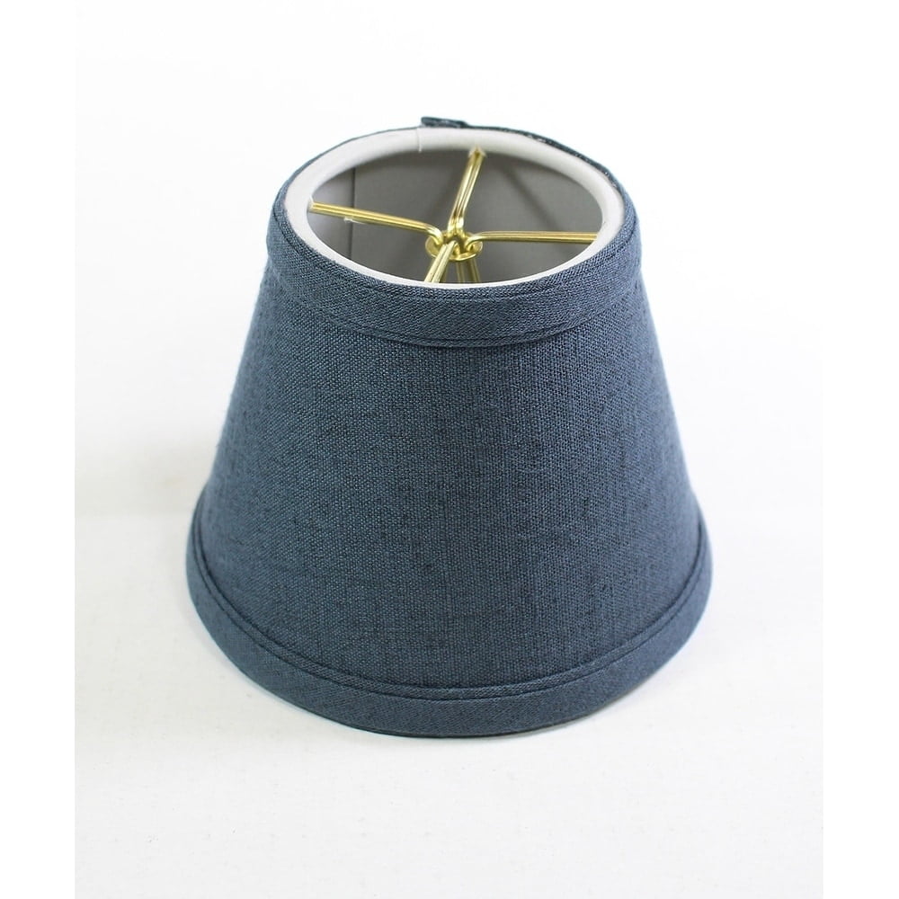 Home Concept Textured Slate Blue Chandelier Lamp Shade - - Walmart.com