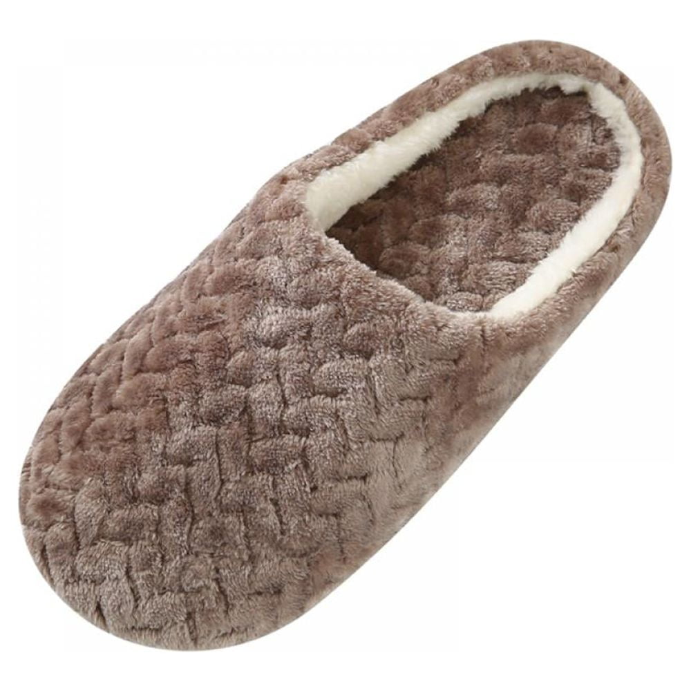 Home Cotton Shoes,Adult Super Soft Warm Cozy Fuzzy Soft Touch Sleeper ...