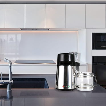 DC HOUSE Water Distiller 1 Gallon Distilled Water Machine, Stainless ...