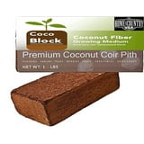 Home and Country USA Coco Brick Organic Coconut Coir Pith Soil - Walmart.com