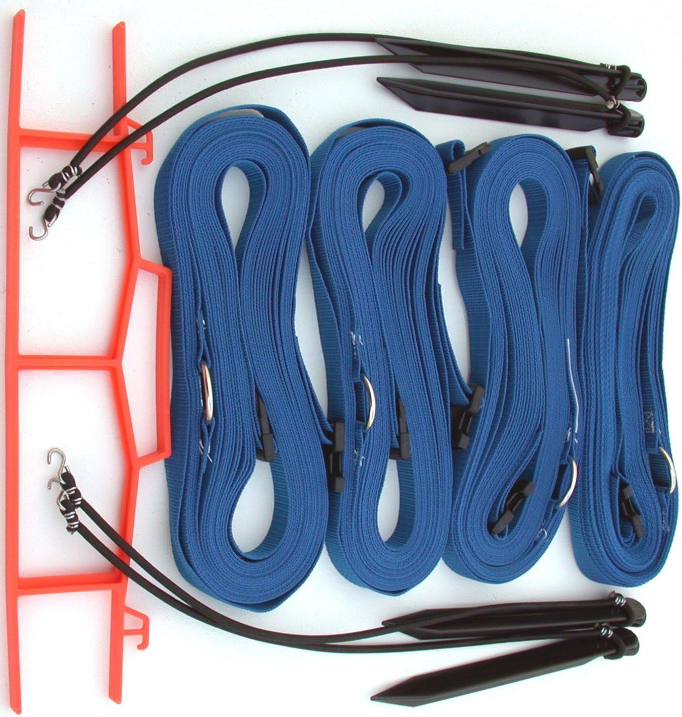 Home Court 1-inch Adjustable 8-Meter (26.3' x 52.6')" Short Court Sand ...