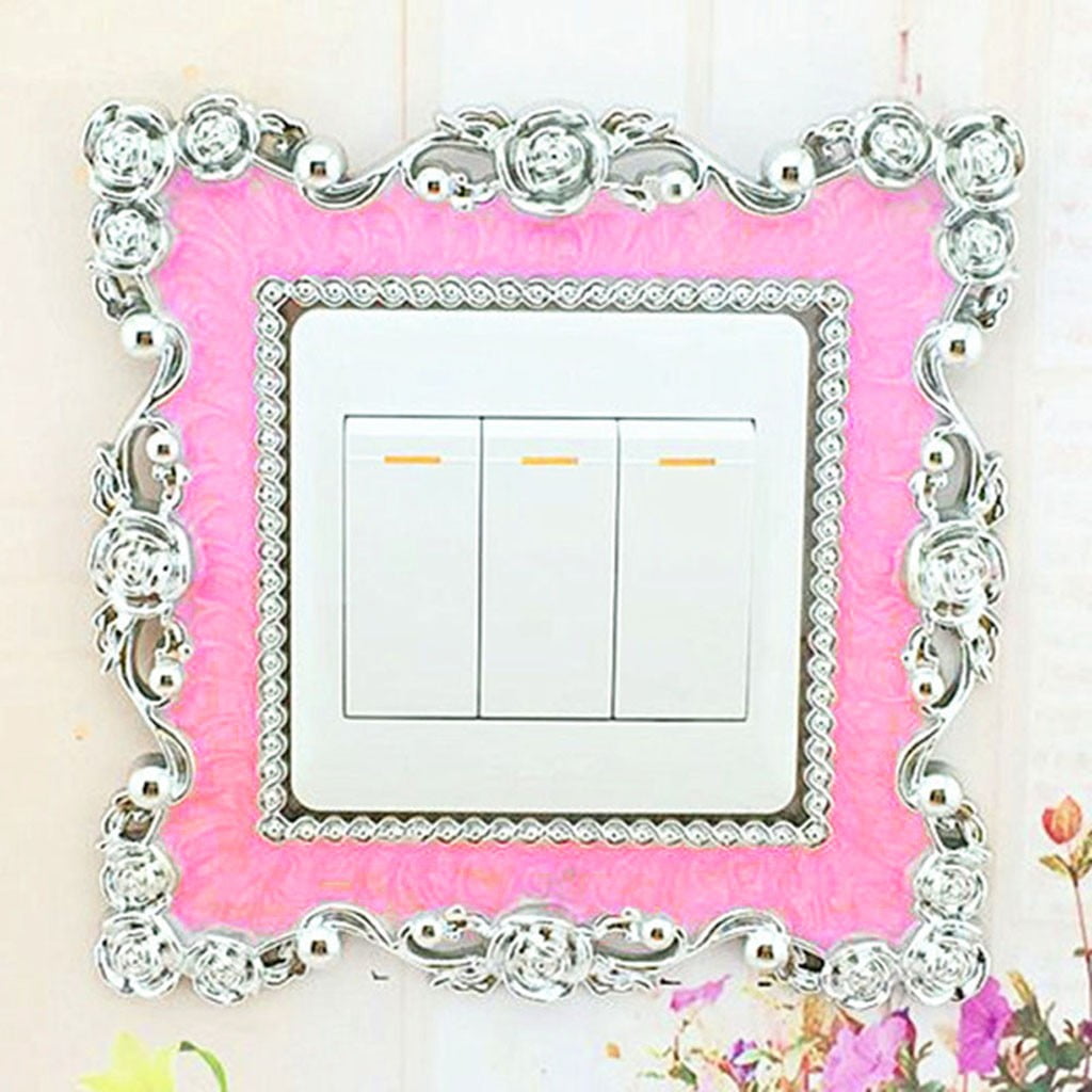 Home Cover Shape Wall Light Socket Stickers Room Decor - Walmart.com