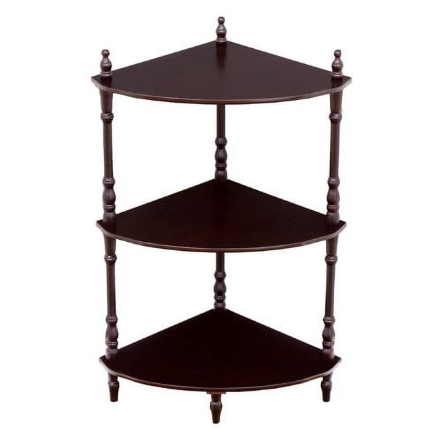 Home Craft 3-Tier Corner Shelves in Multiple Colors - Walmart.com