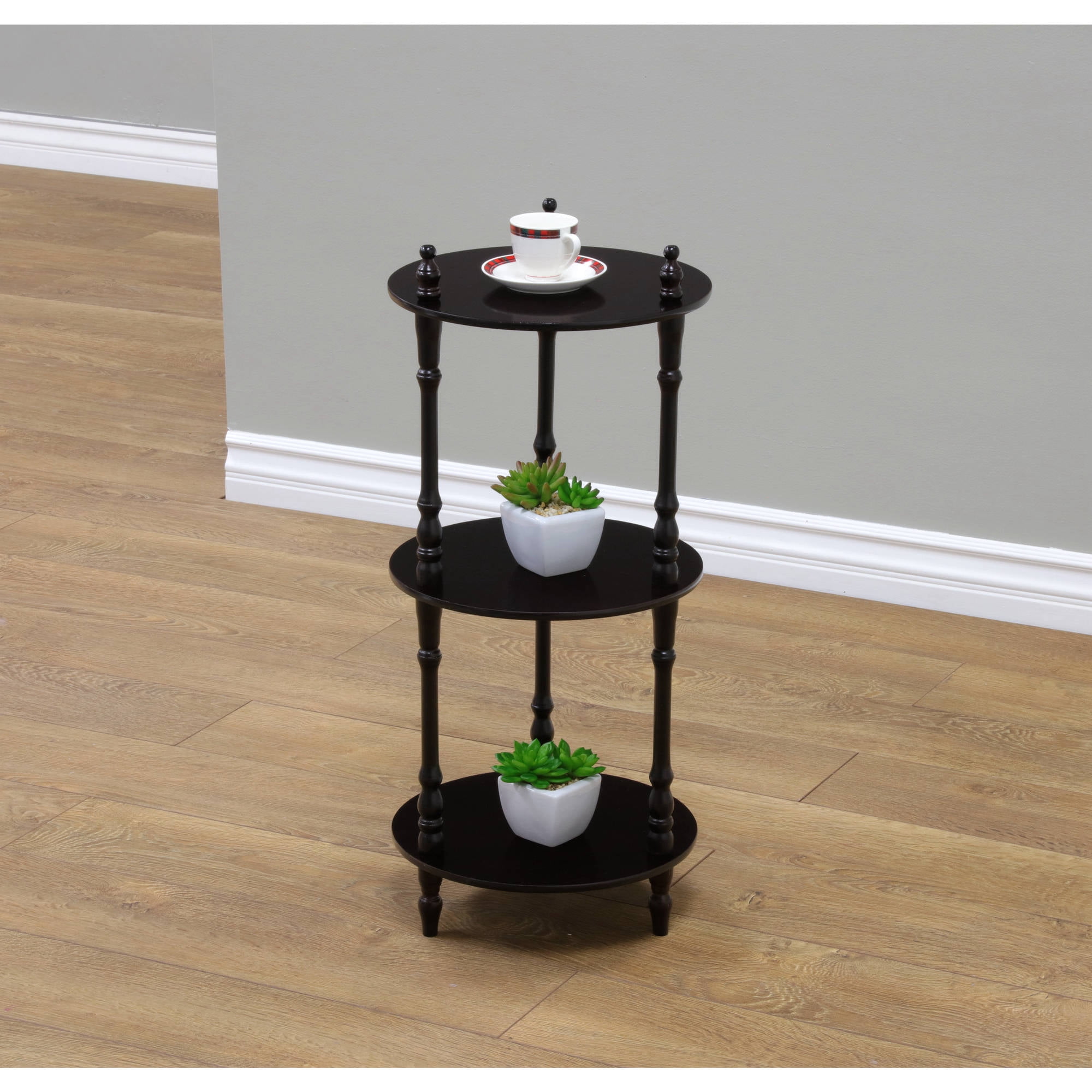 Home Craft 3-Tier Corner Shelves in Multiple Colors - Walmart.com