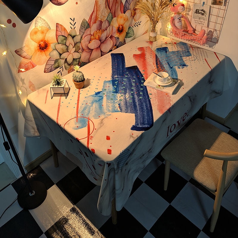 Home Cute Coffee Tables Table Cover Bedroom Japanese Girl Room Desk Mat ...