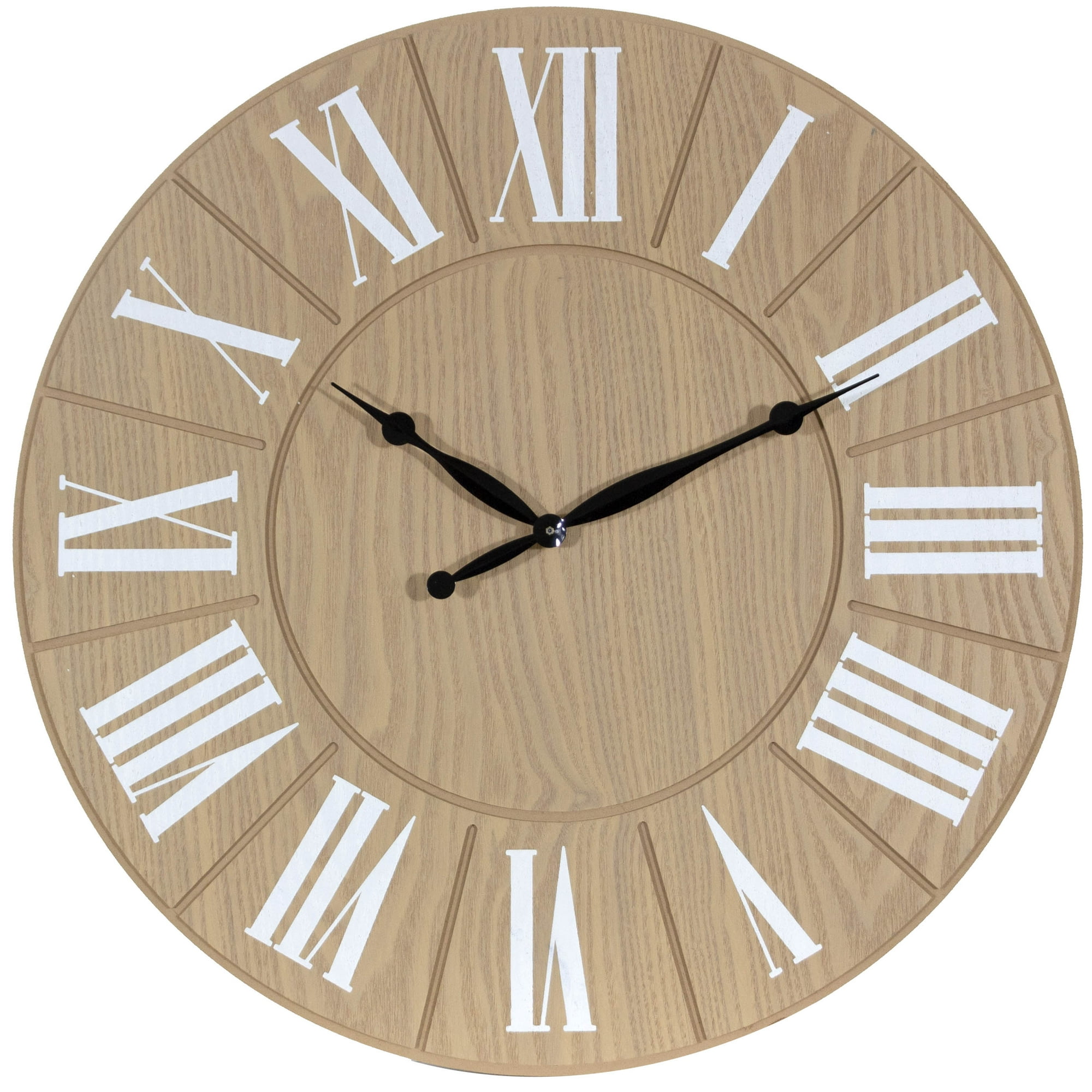 Rustic Wood Wall Clock