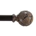 Home Dcor International Autumn 1 inch Drapery Rod Set - Walmart.com