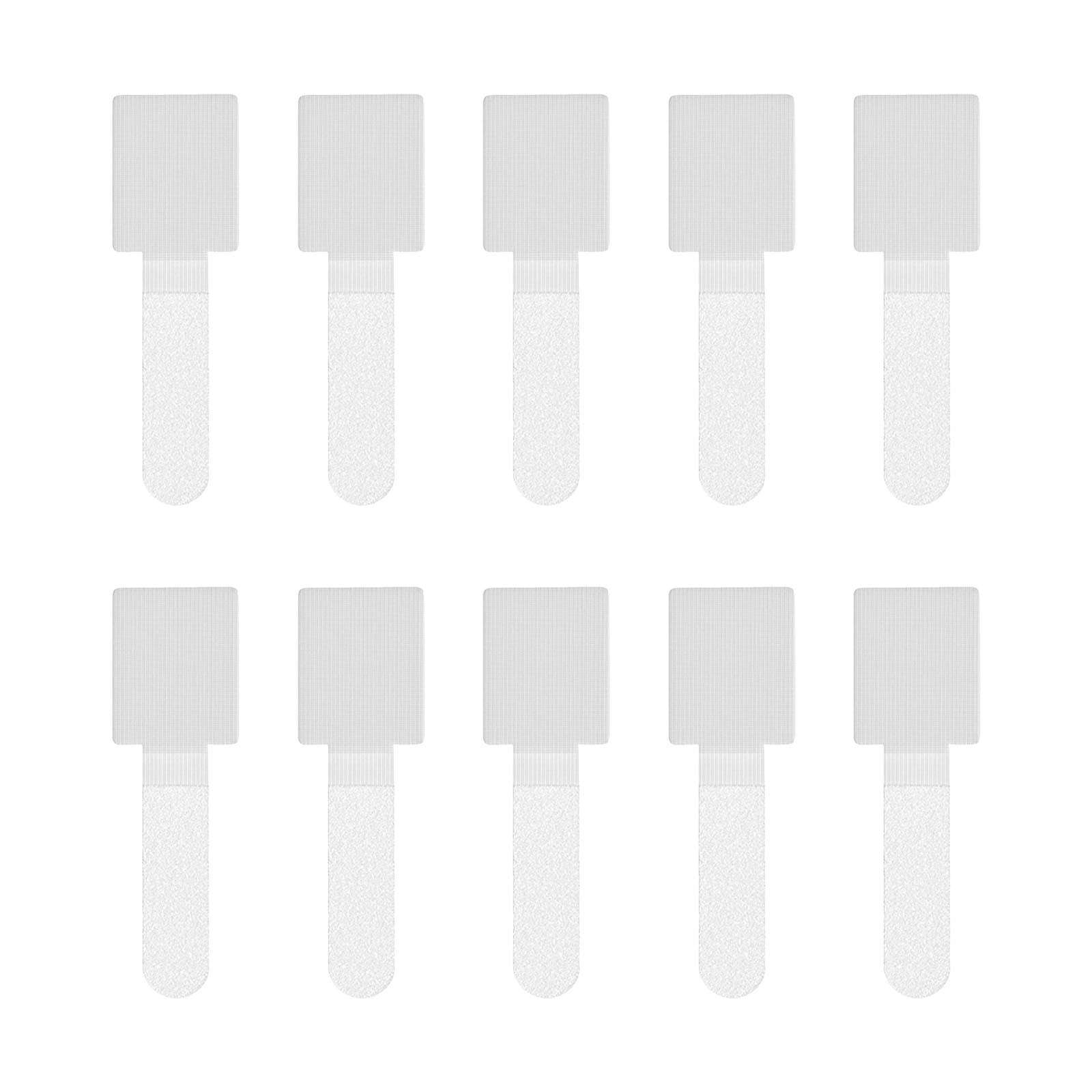 Home Decor 10 Pack Reusable Self Ties Management Adjustable Hook & Loop ...