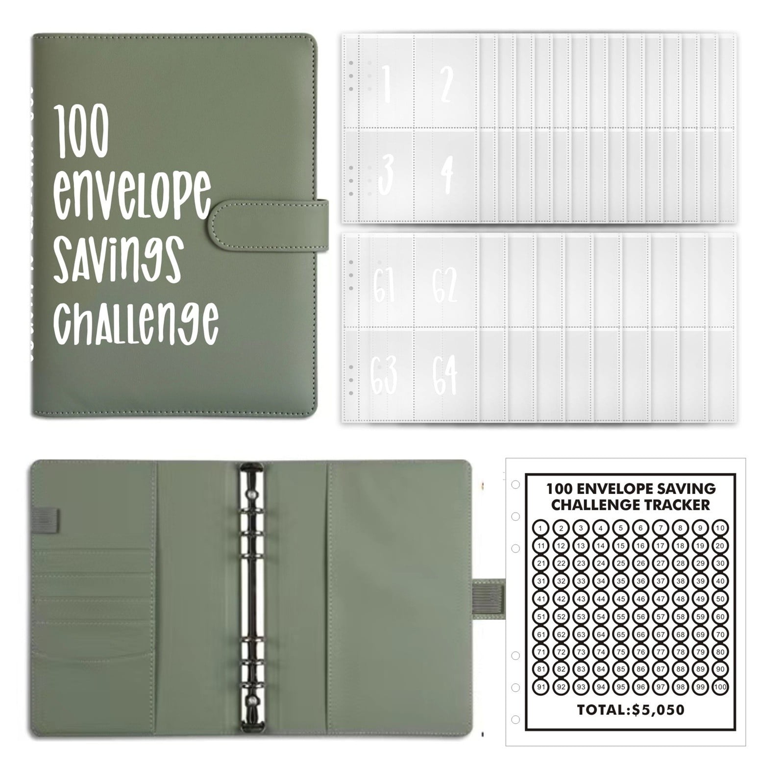 Home Decor 100 Envelopes | And Easy Way To $5 050 Budget With Envelopes ...