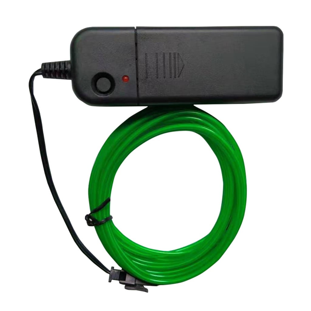 Home Decor 1M Battery Operated Luminescent Neon Led Lights Glow El Wire ...