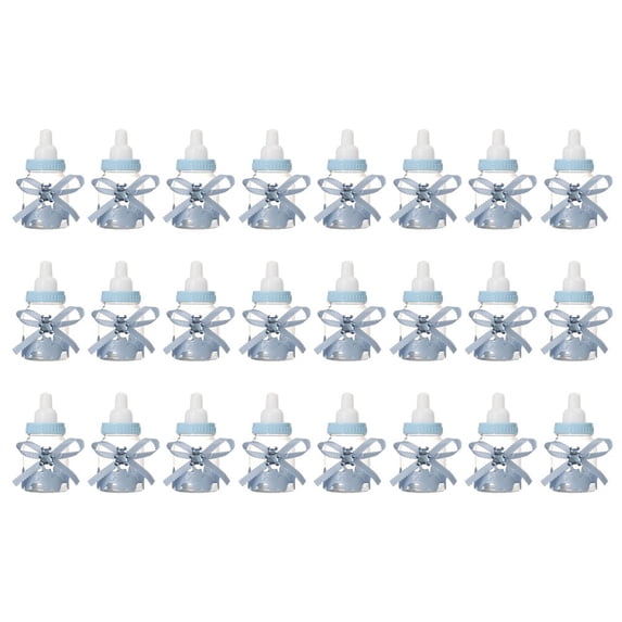 Home Decor 24Pcs Fillable Bottles Baby Shower Favors Prizes Candy ...