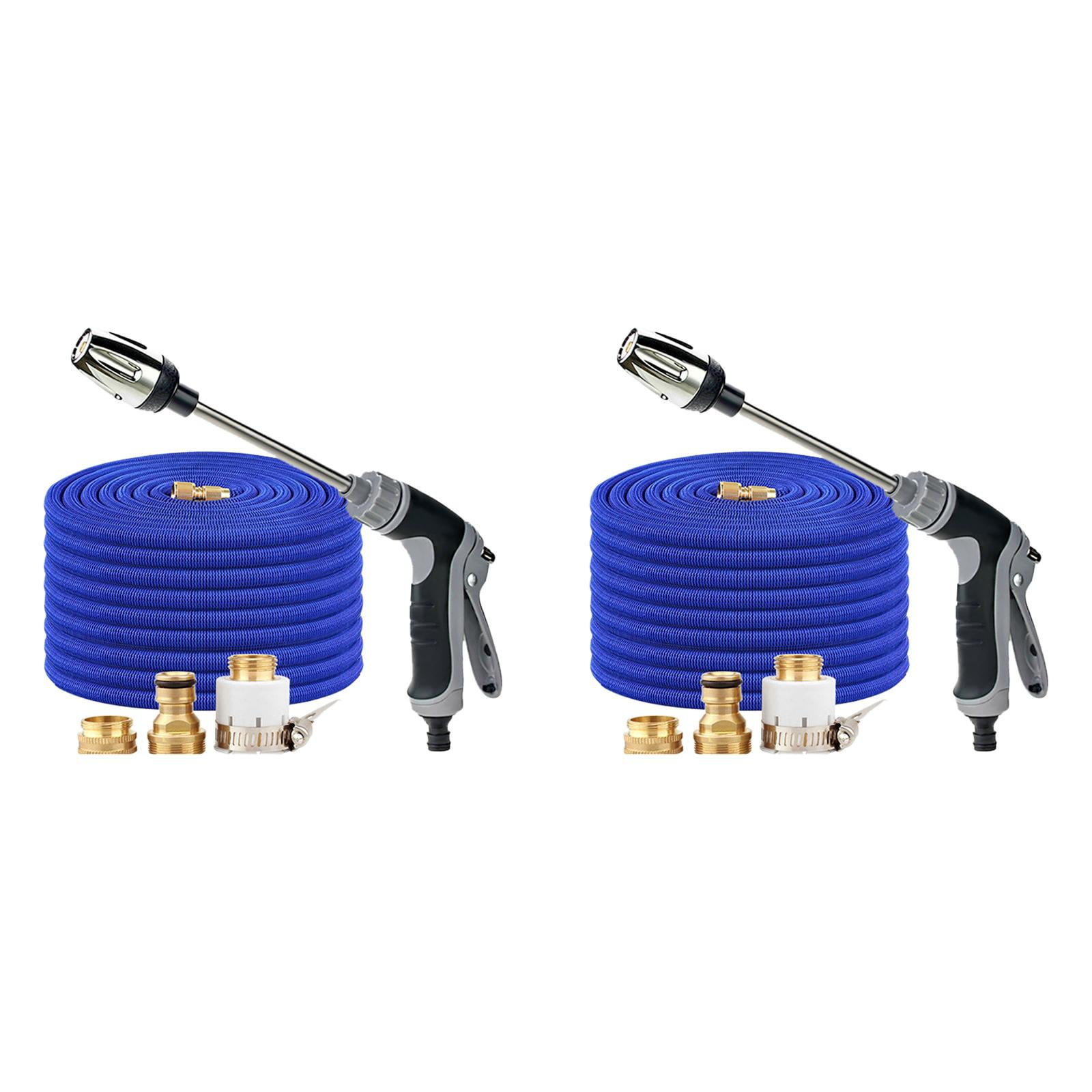 Home Decor 2Pcs Pressure Expandable Hose Kit 25 100Ft Garden Hose With ...