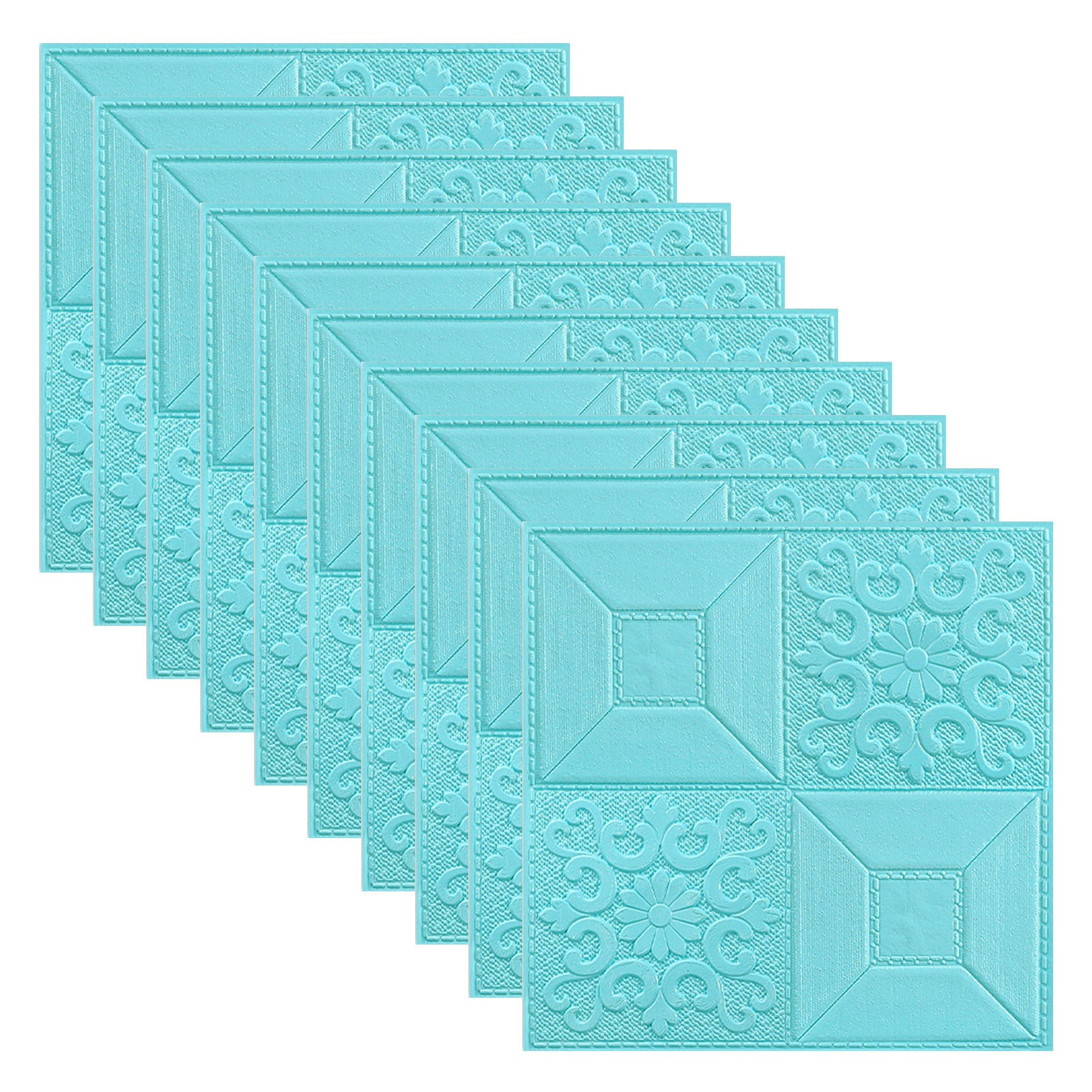 Home Decor 3D Tile Stone Brick Wall Sticker Soft Foam Panels Home Decor ...