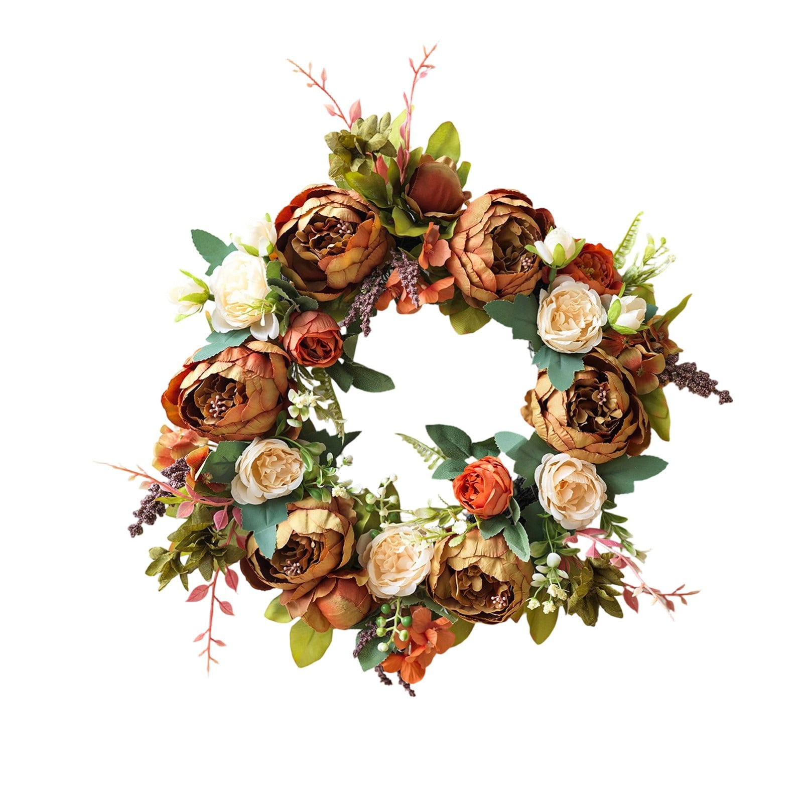 Home Decor, A Handmade Wreath As A Door Wreath For A Family Wedding ...