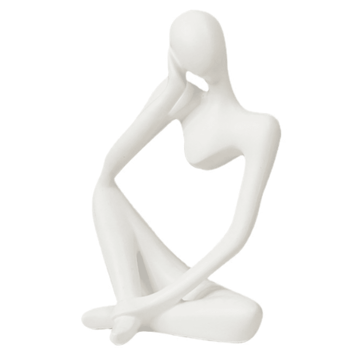 Home Decor Accents, Resin Thinker Statue Gold Decor 1 Pcs, Abstract ...