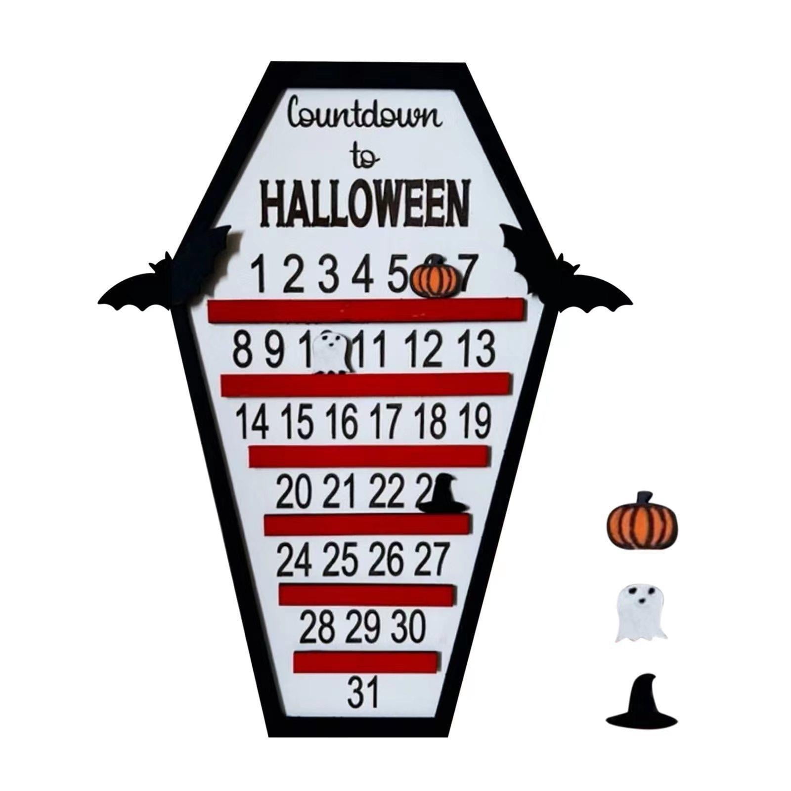 Home Decor Advent Calendar 2025 Kids Countdown Halloween Calendar ...
