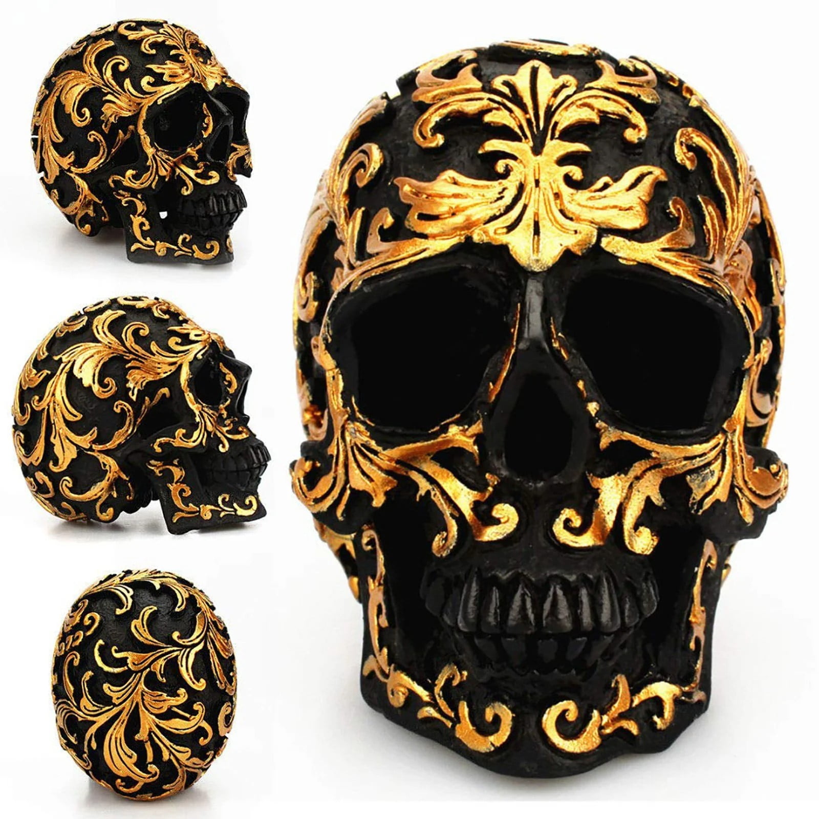 Home Decor Aesthetic, Halloween Resin Skull Decoration, Horror Human ...